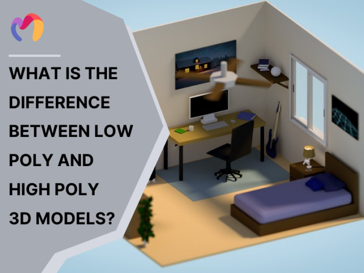 Difference Between Low Poly and High Poly in 3D Modeling?