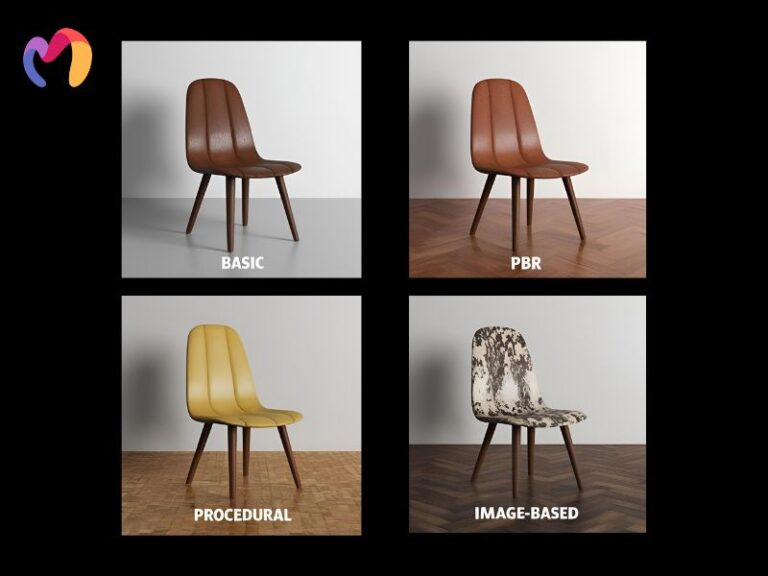 Key Differences Between 3D Modeling Textures And Materials