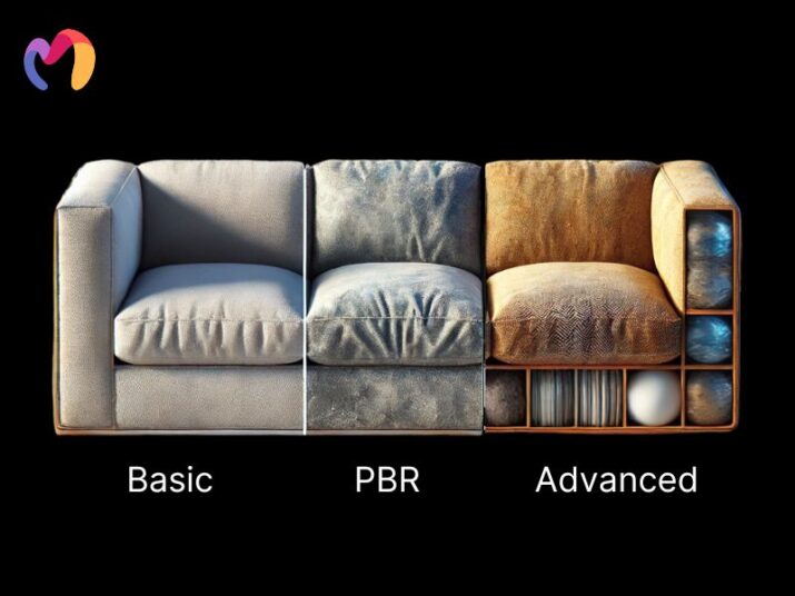 Key Differences Between 3D Modeling Textures And Materials