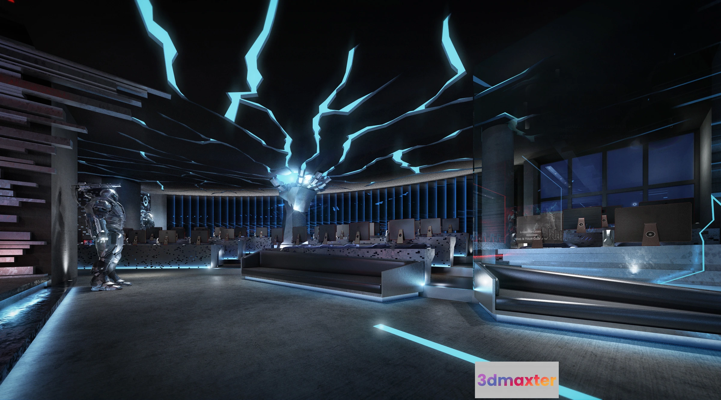 Cooldesign Interior 20 - Public Space - PUBLIC PROJECT - 52 - 3DMAXTER