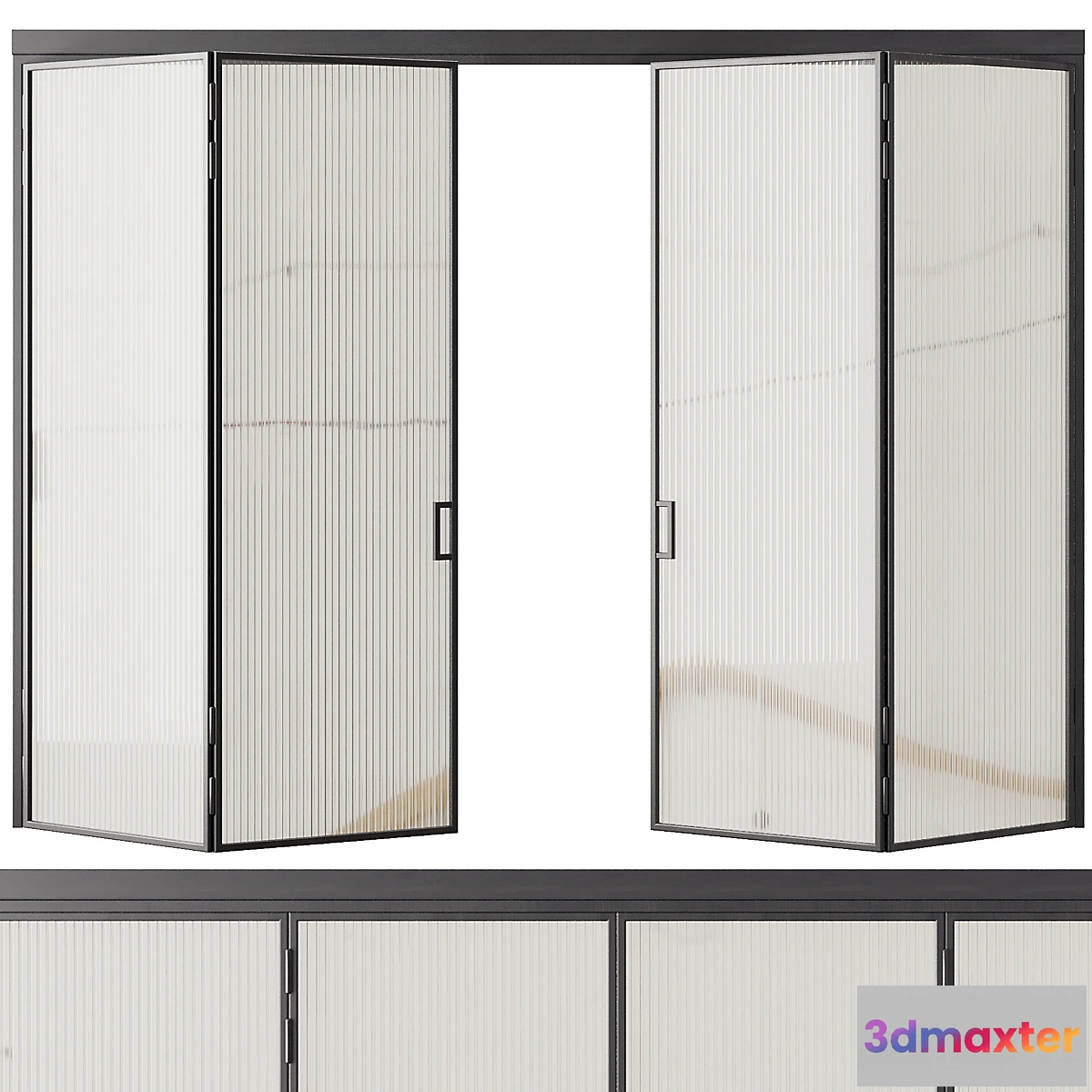 Entrance door set58 3D Max - 3DMAXTER
