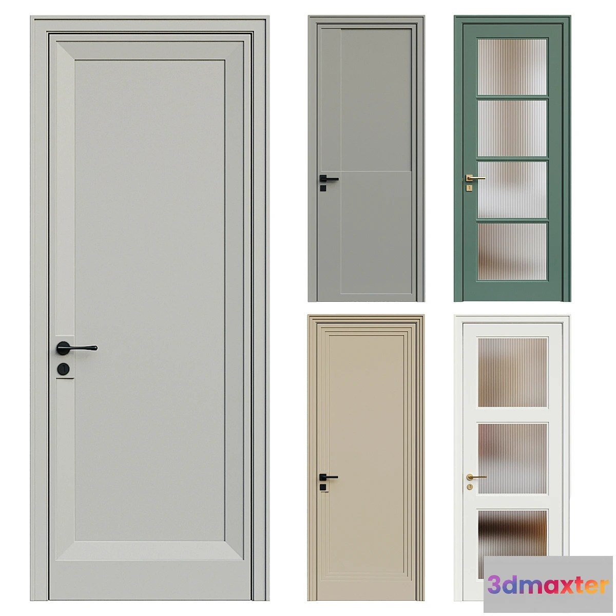 interior door 019 3D Max - 3DMAXTER