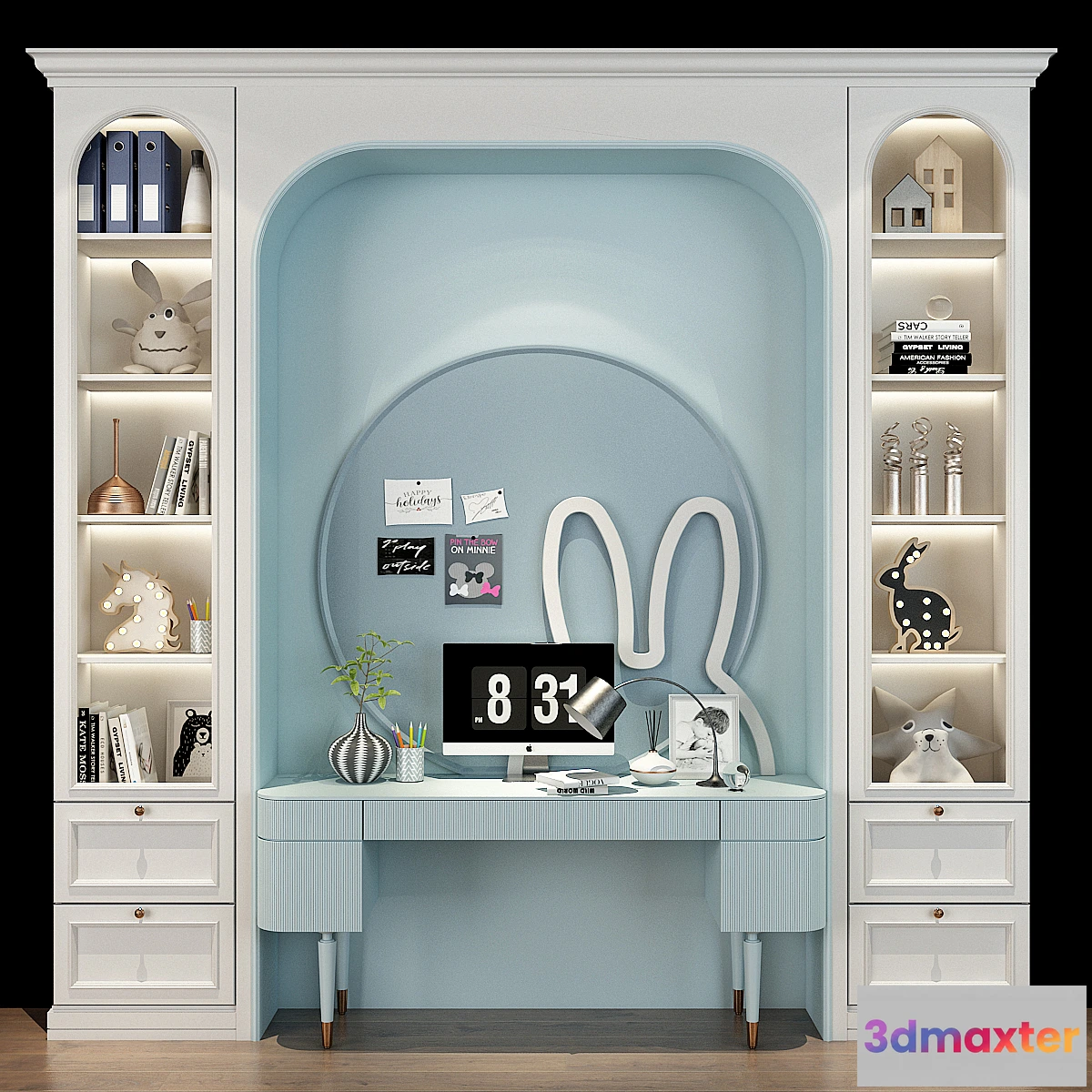 Furniture for a children 0383 3D Max - 3DMAXTER