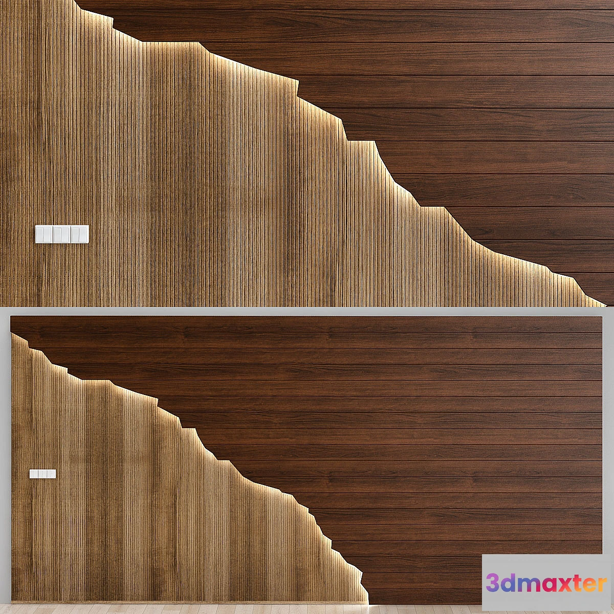 3D Wall Panel №25 3D Max - 3DMAXTER