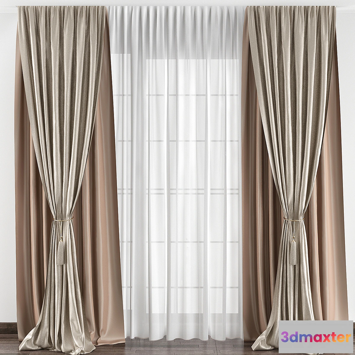 Curtains № 033 3D Max - 3DMAXTER