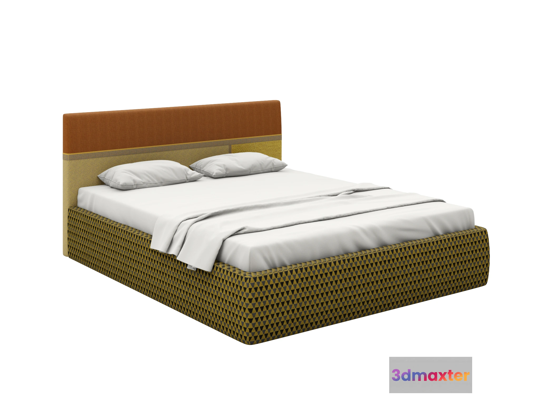 FURNITURE 3D MODELS - BED - 0062 - 3DMAXTER