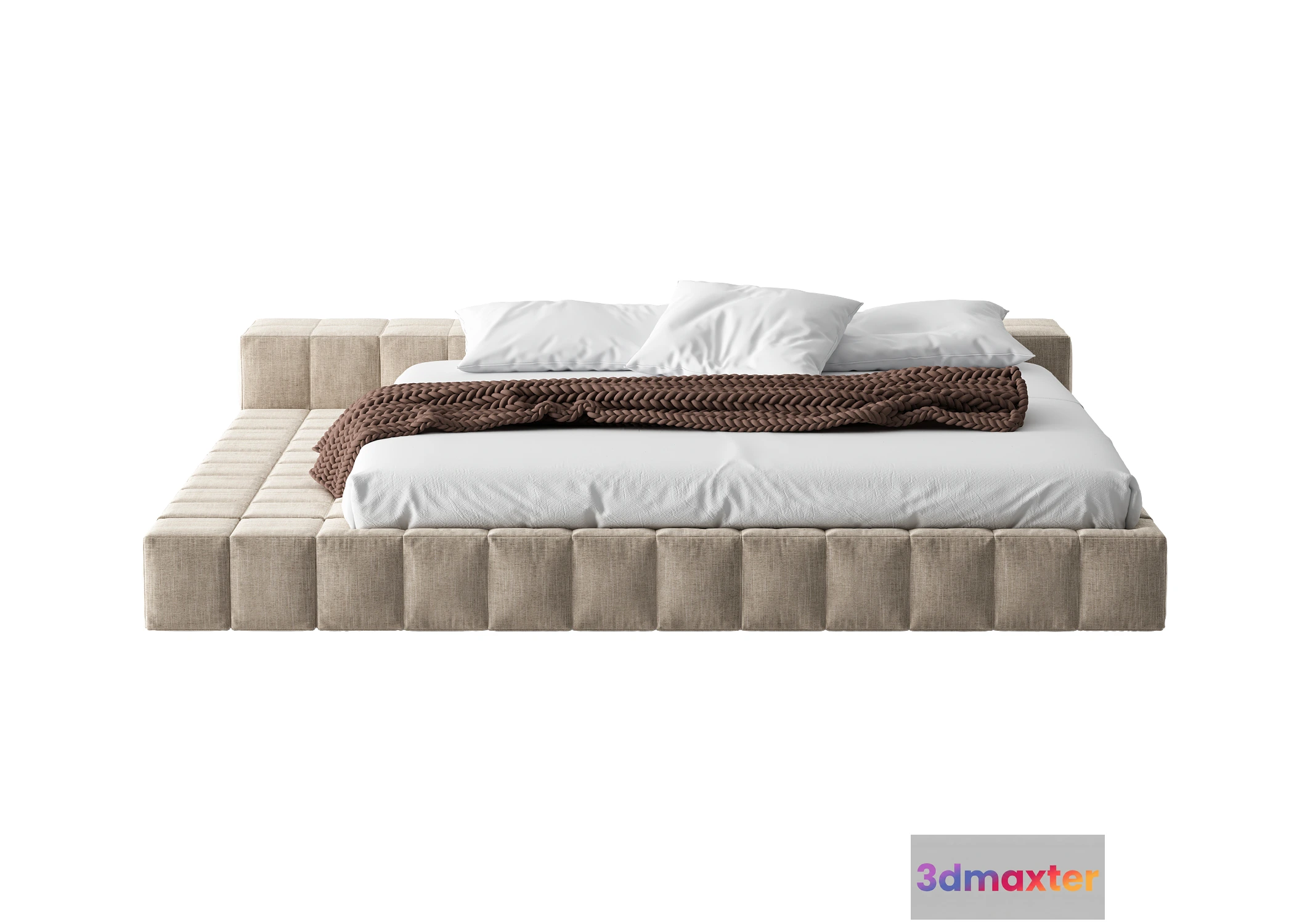 FURNITURE 3D MODELS - BED - 0099 - 3DMAXTER