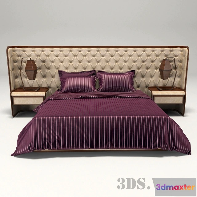 furniture - Bed Ulivi Salotti srl My Luxury VICTORY 3D Max - 3DMAXTER