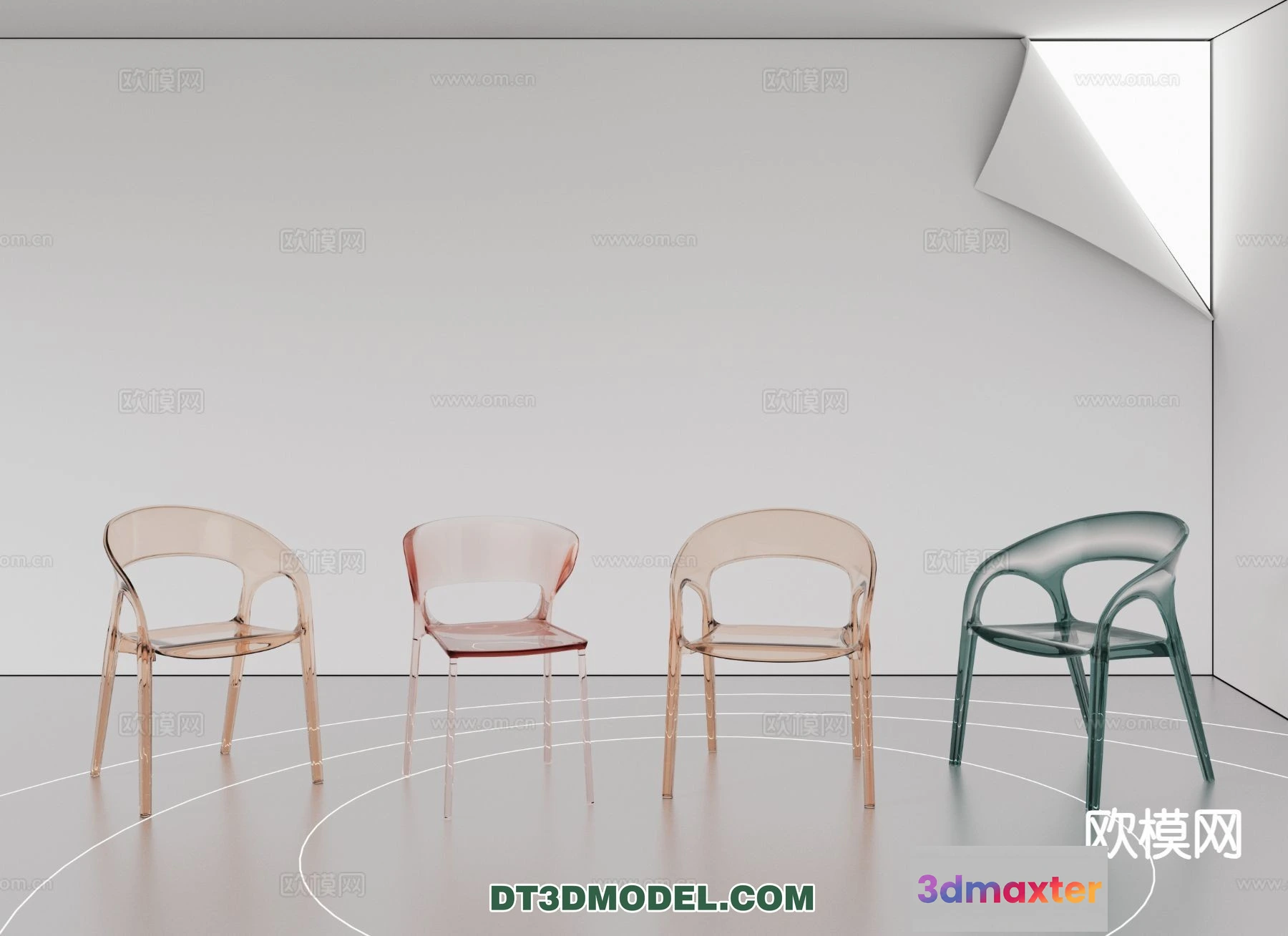 FURNITURE - CHAIR - 3D Model For Interior Design - 2042 3D Max - 3DMAXTER