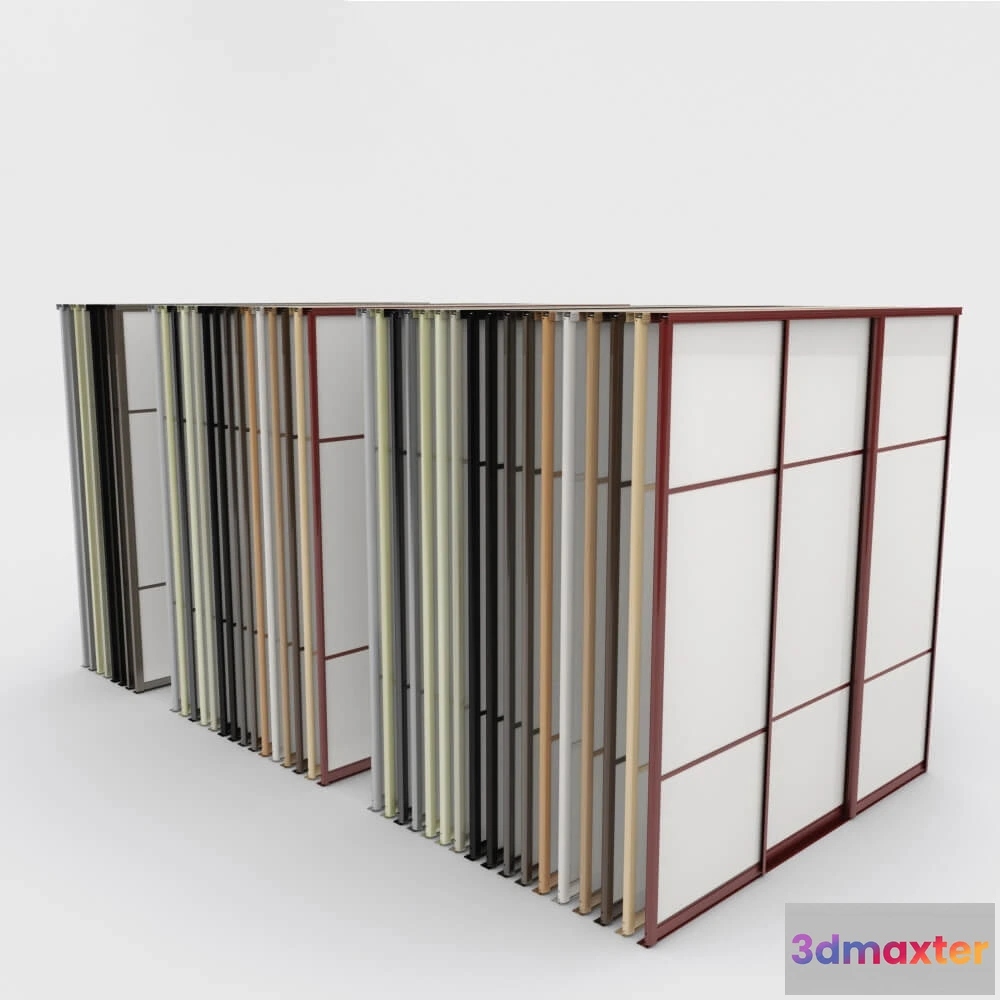 furniture - Sliding wardrobe STARKE 3D Max - 3DMAXTER