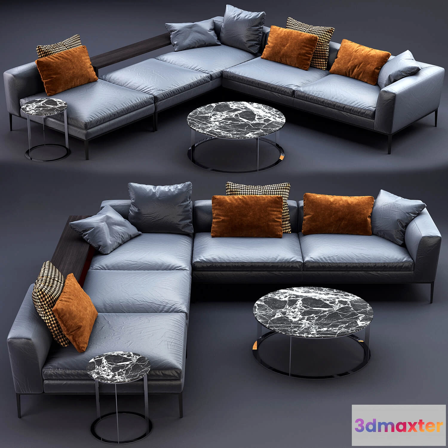 furniture - Beb Michele sofa set 9 3D Max - 3DMAXTER