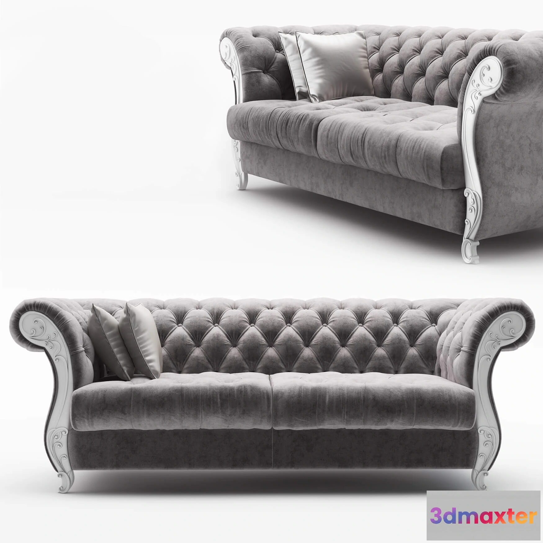 furniture - Corte Zari - Gabriel sofa 3D Max - 3DMAXTER