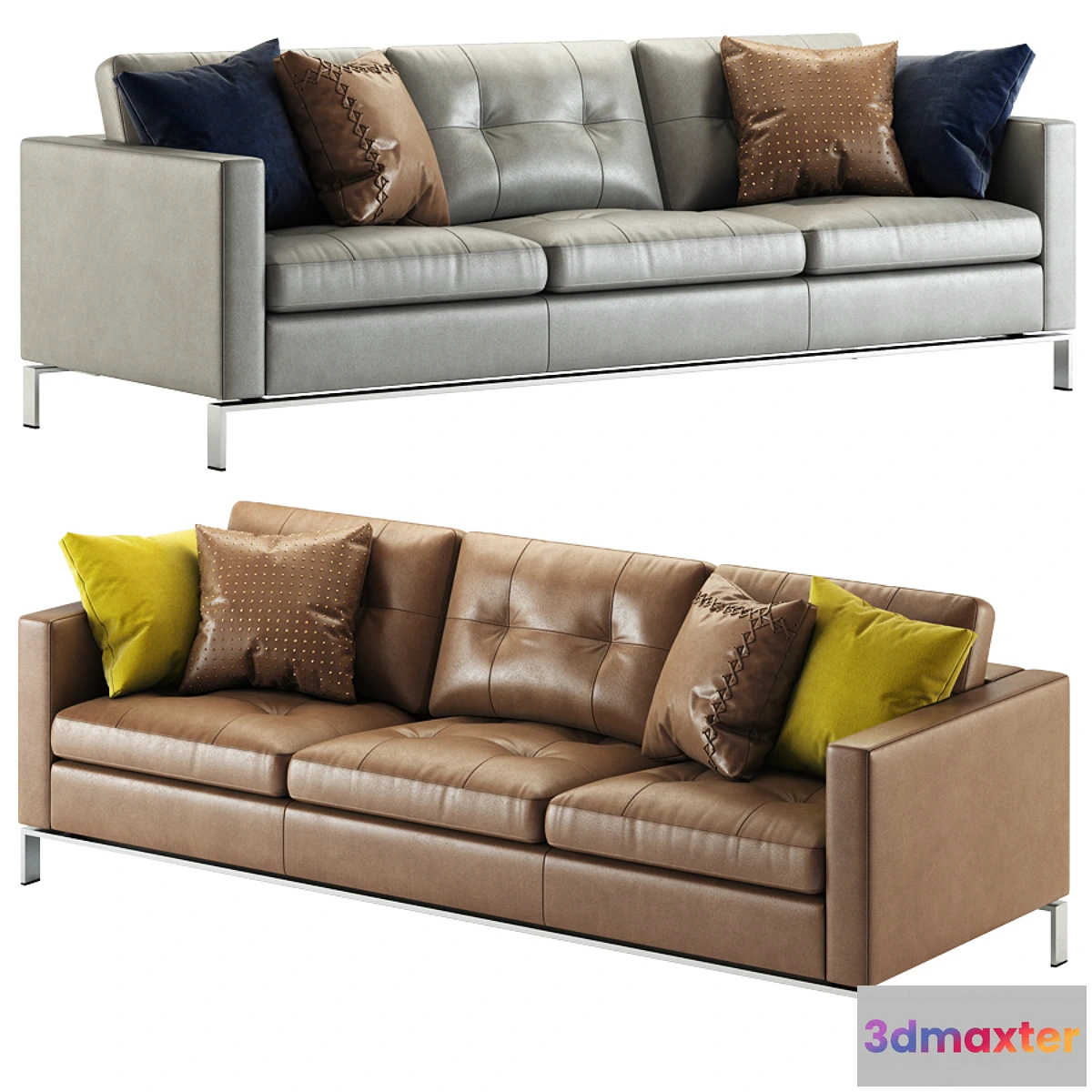 Sofa 3D Blocks - 3D Model of Modern Sofa - 005 3D Max - 3DMAXTER