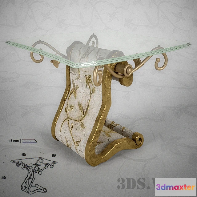 furniture - Coffee table Gala Proforma Diseno 3D Max - 3DMAXTER