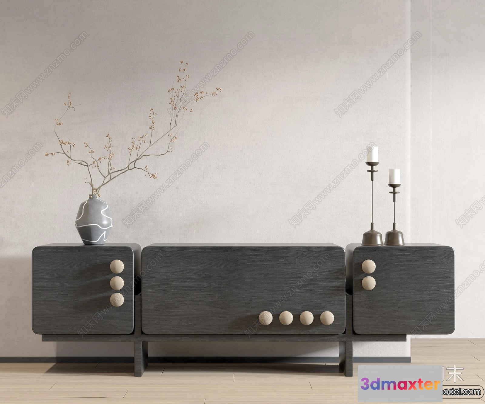 TV Cabinet 3D Models - 3D Furniture for Interior Design - 119 3D Max ...