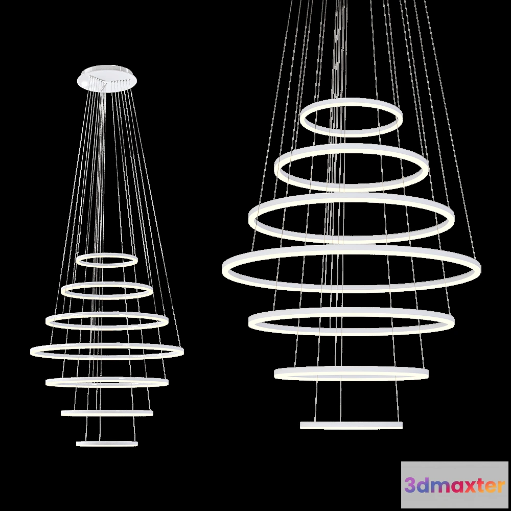 Kink light - Pendant lamp Thor 0853701 3D Max - 3DMAXTER