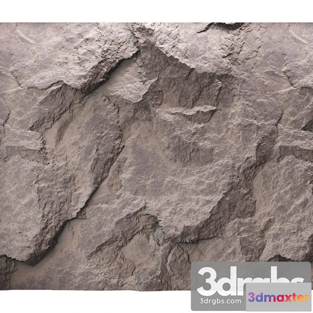 Rock cliff wall №42 - 3DMAXTER