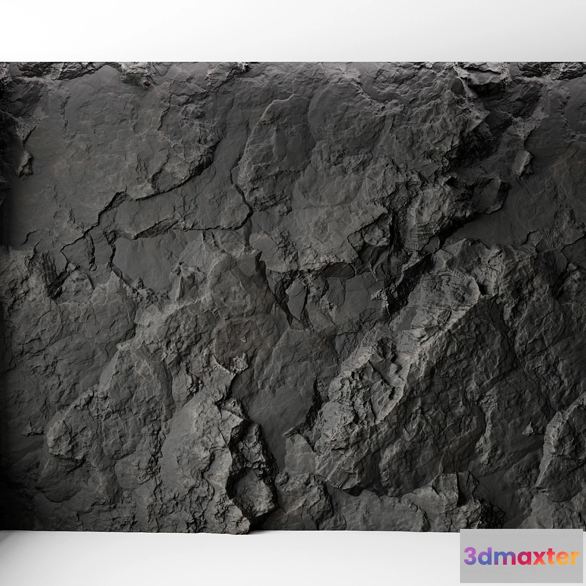 Rock cliff wall №9 3D Max - 3DMAXTER