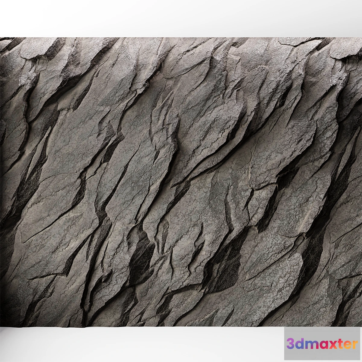 Rock cliff wall №12 3D Max - 3DMAXTER