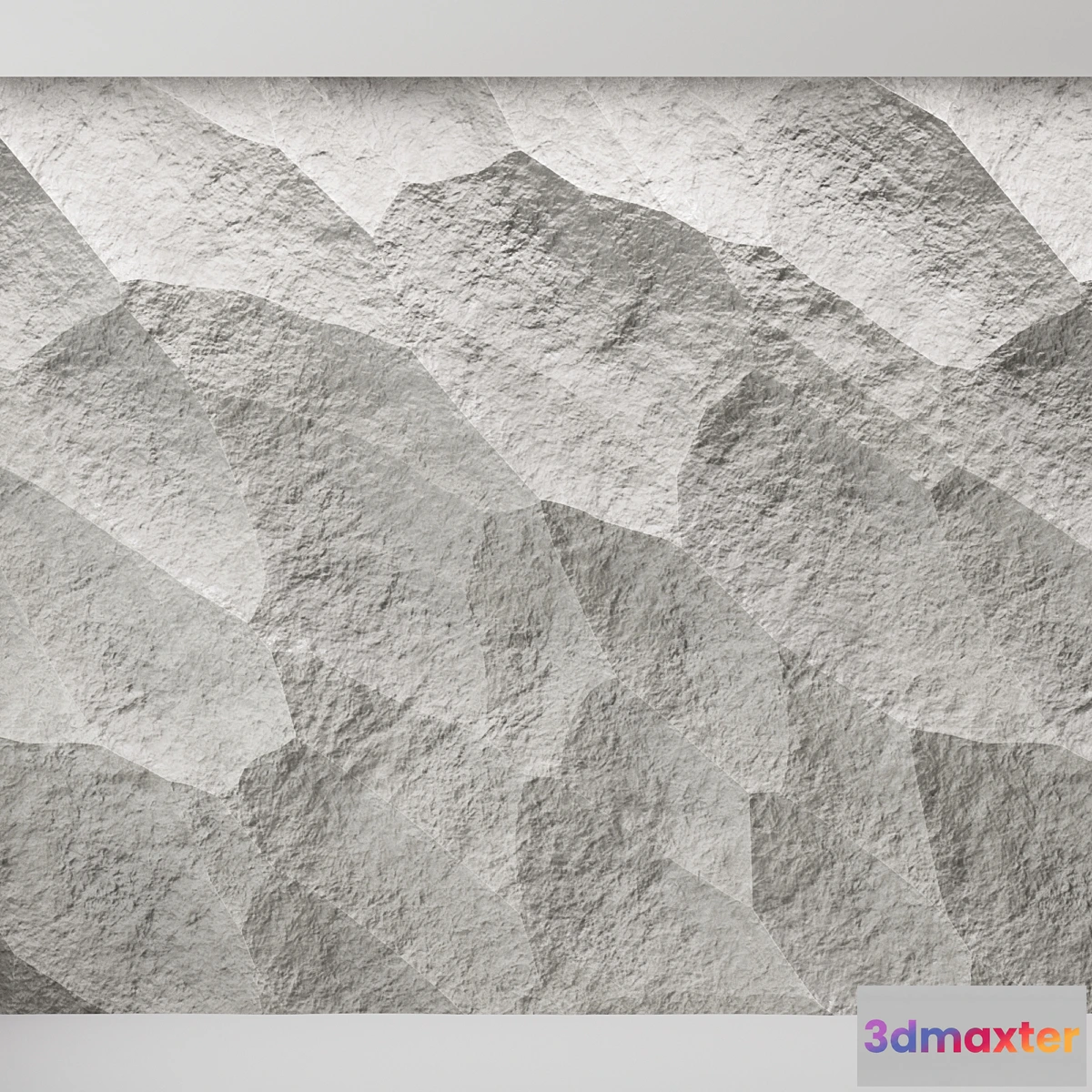 Rock cliff wall №60 3D Max - 3DMAXTER